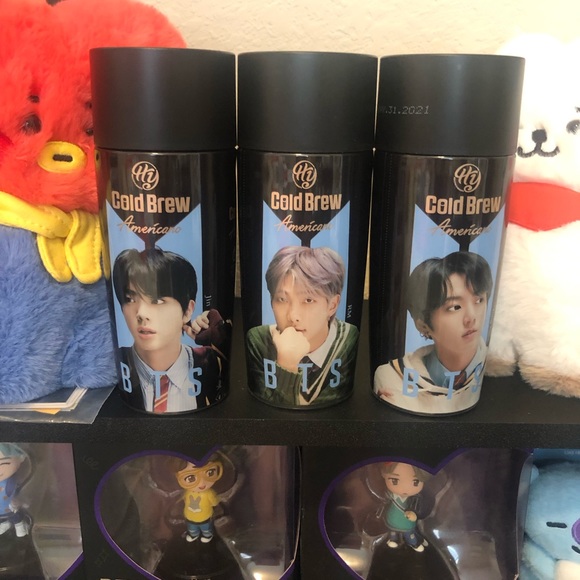 Bts | Other | Bts Coffee Containers Bundle Jin Rm Jungkook | Poshmark
